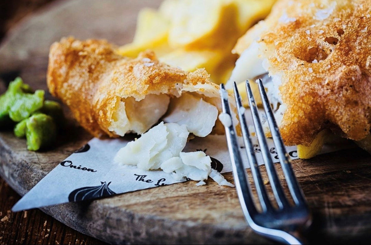 Dry Organic Cider Battered Cod – Dunkertons Cider
