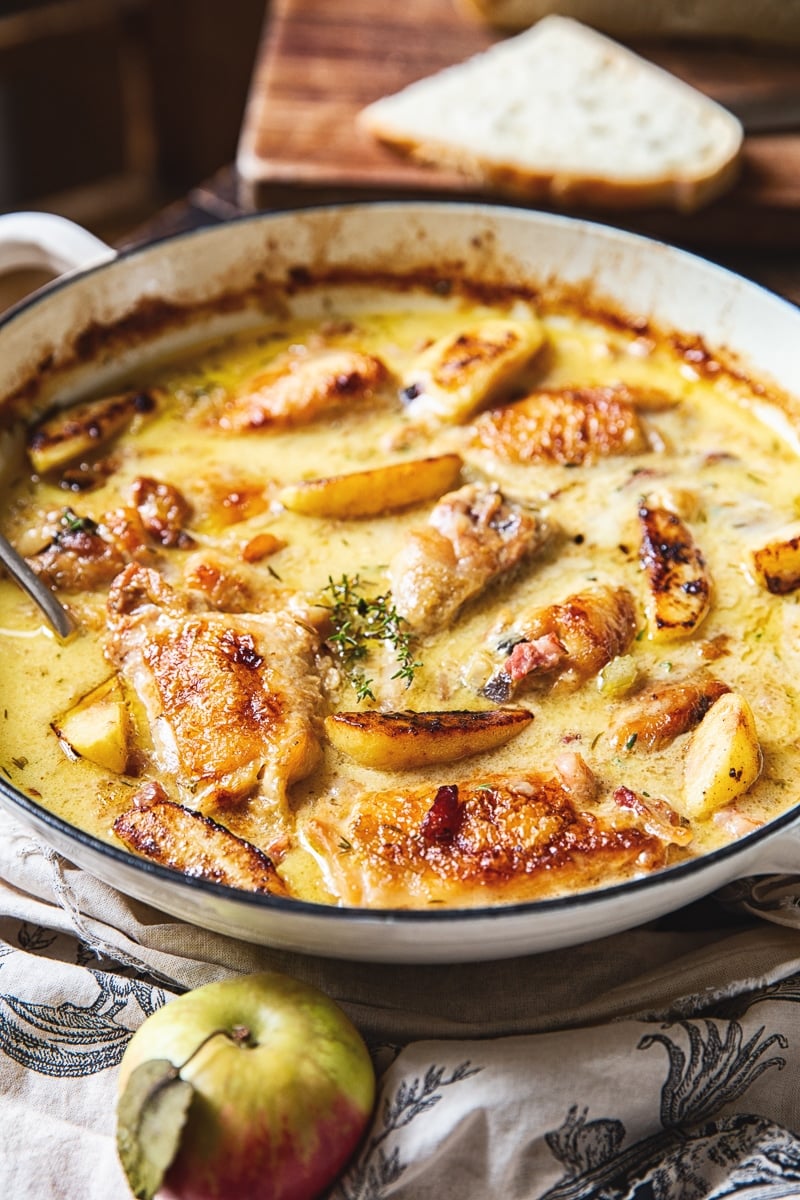 Vintage Organic Cider Normandy Chicken Casserole – Dunkertons Cider