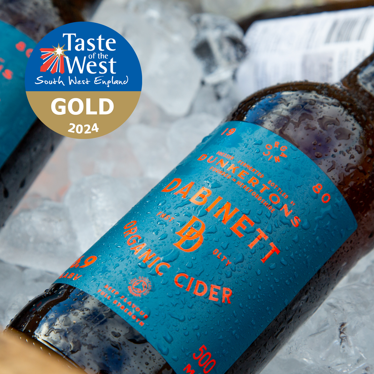Taste of the West Awards 2024 - Gold for Dunkertons Organic Dabinett C ...