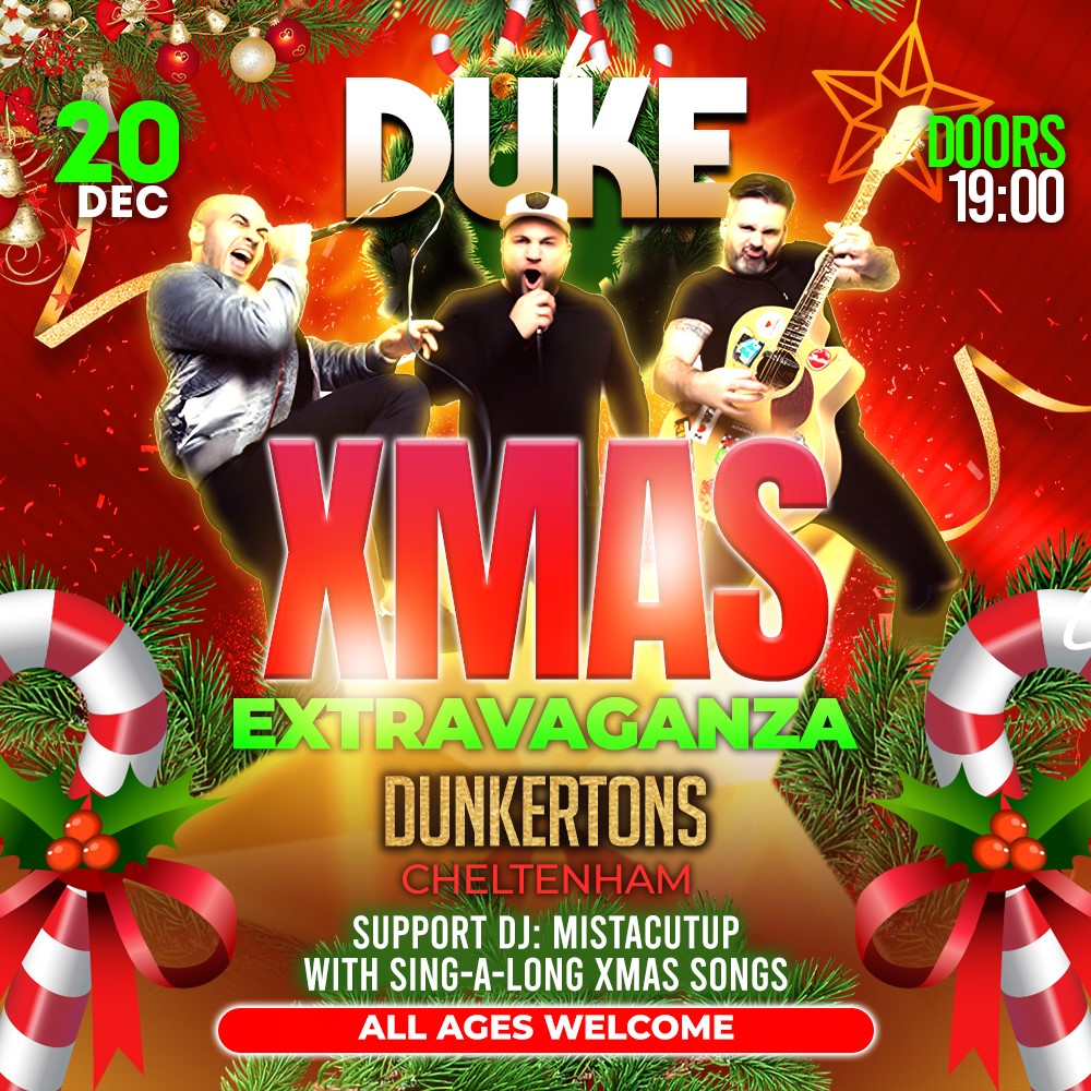 Duke Xmas Takeover – Friday 20th December – Dunkertons Cider