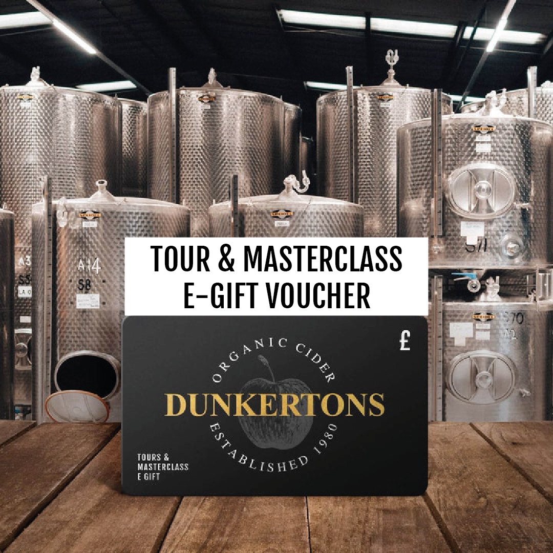 Tour & Masterclass E-Gift Voucher – Dunkertons Cider